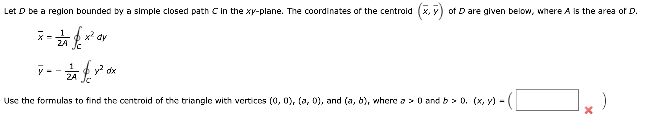 Solved Let D be a region bounded by a simple closed path C | Chegg.com