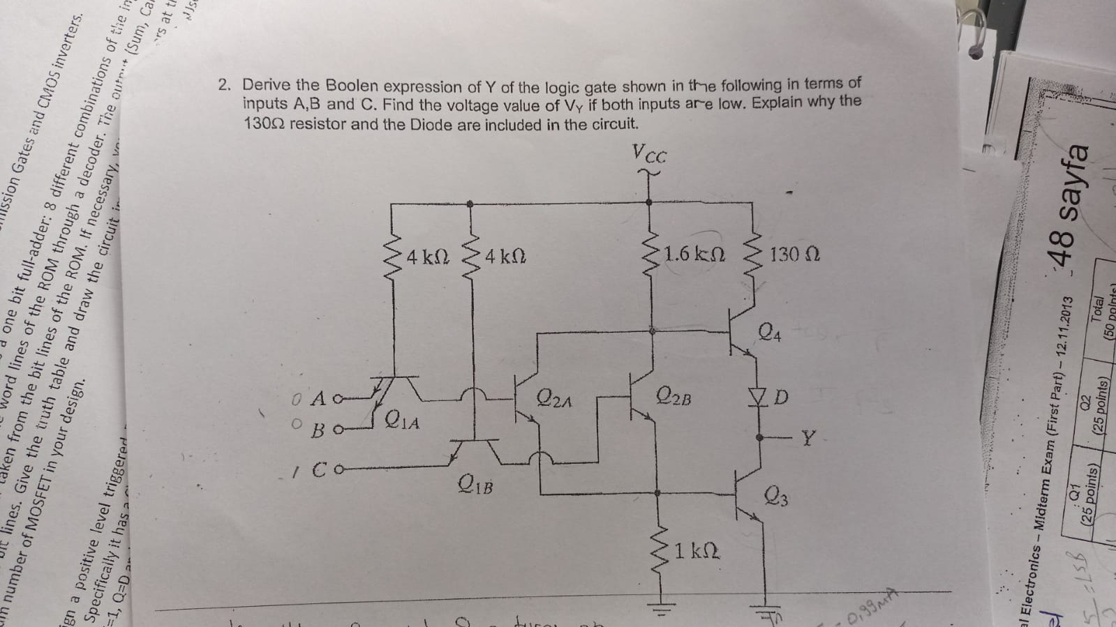 Solved Derive the Boolen expression of Y ﻿of the logic gate | Chegg.com