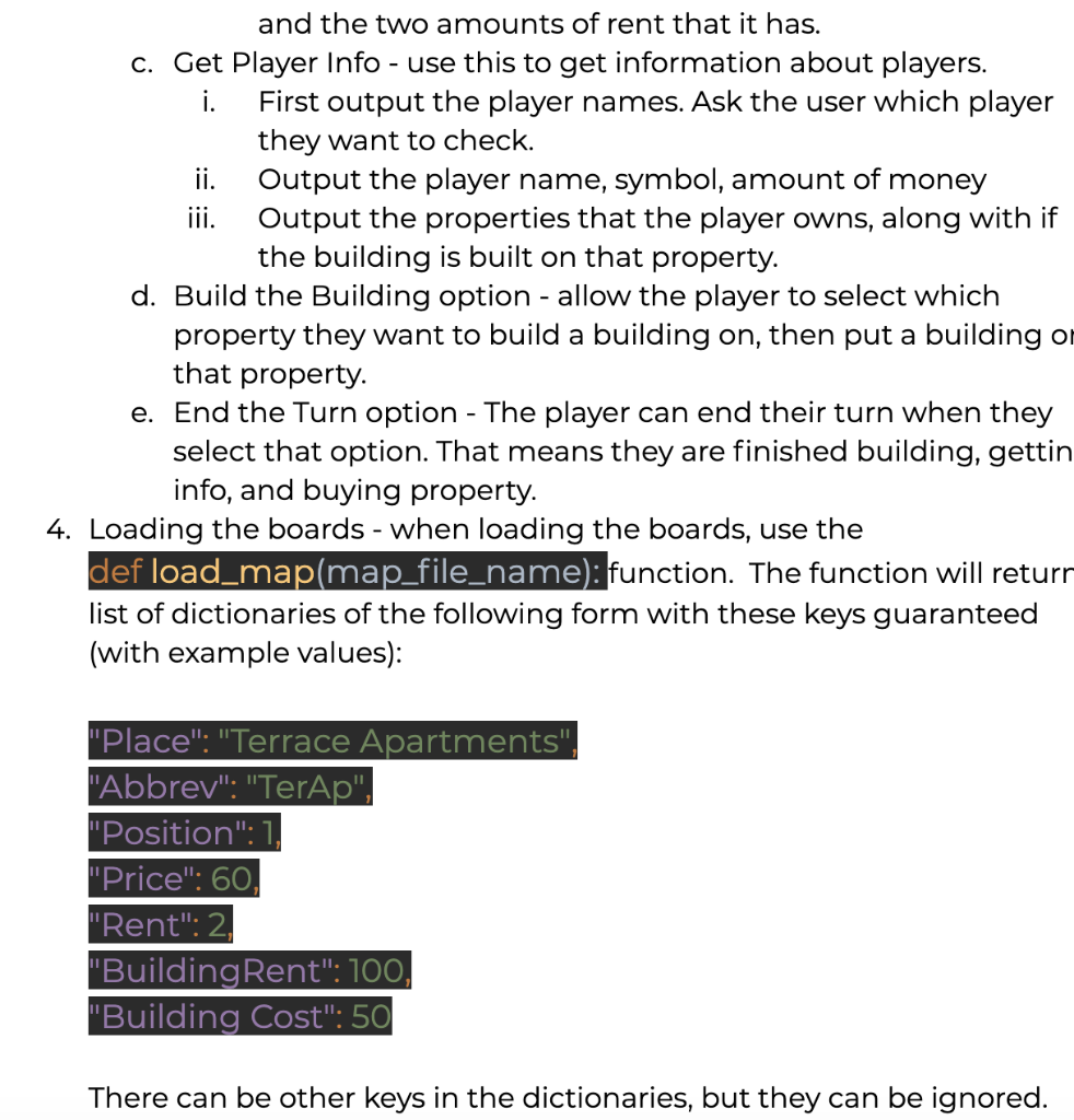 linux3[139] % python3 pyopoly.pyc 12345 | Chegg.com