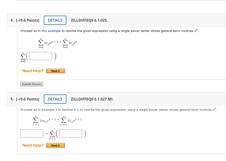 Solved 4. (-/0.6 Points] DETAILS ZILLDIFFEQ9 6.1.025. | Chegg.com