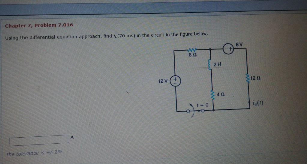 Solved Chapter 7, Problem 7.016 Using the differential | Chegg.com