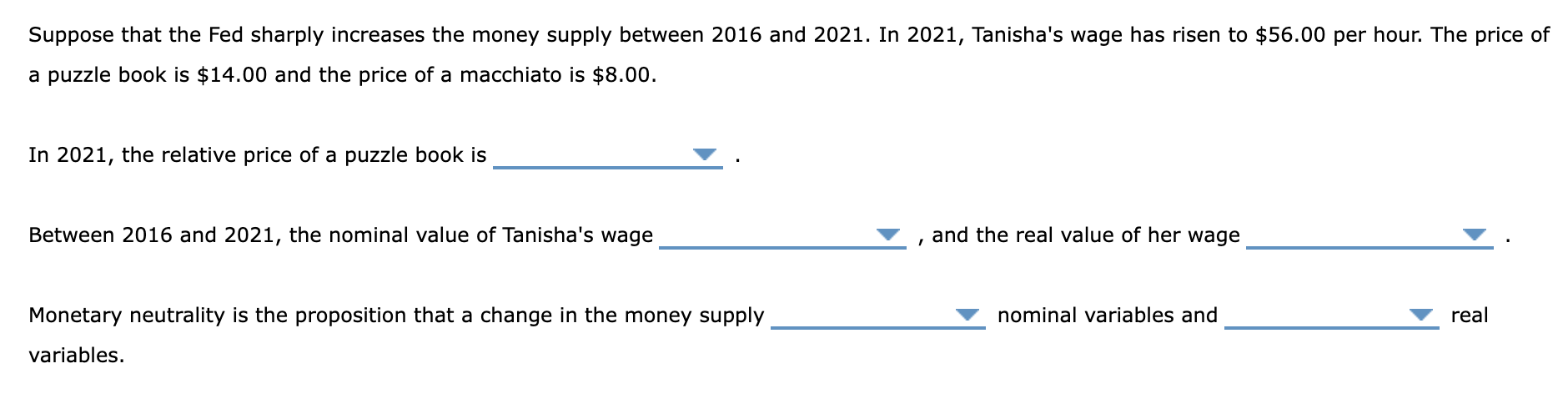 Solved 3. The classical dichotomy and the neutrality of | Chegg.com