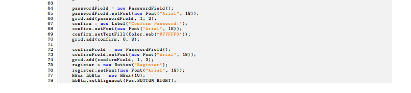 Solved Given the following startup code of a Java classes | Chegg.com