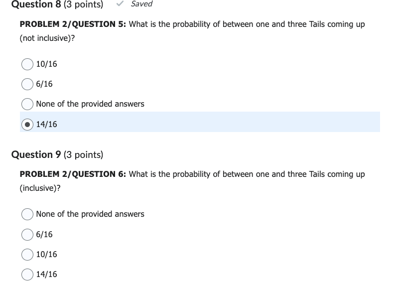 Solved PROBLEM 2. Consider the following experiment: a fair | Chegg.com