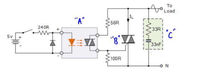 Solved explain the operation of the Optotransistor DC Switch | Chegg.com