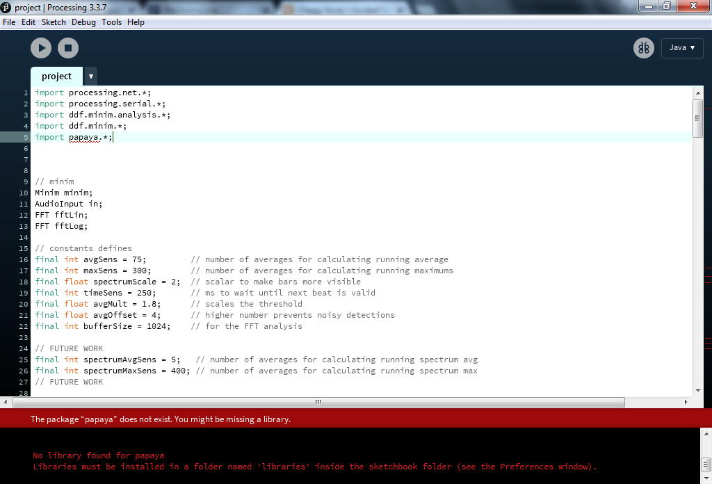 Solved REGARDING PROCESSING PROGRAM Can someone tell me | Chegg.com
