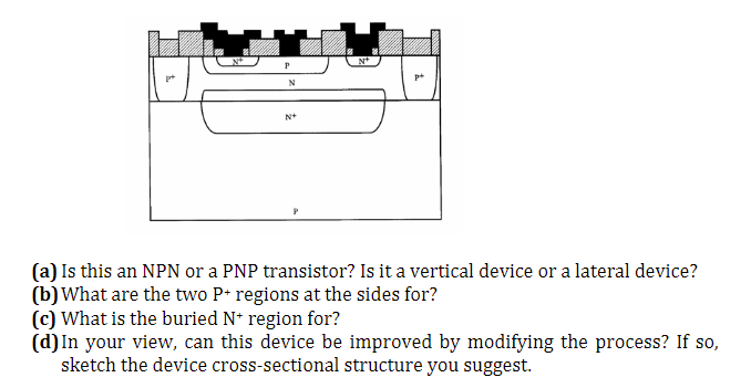 Solved (a) Is this an NPN or a PNP transistor? Is it a | Chegg.com