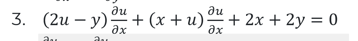 solve pde by characteristics method | Chegg.com