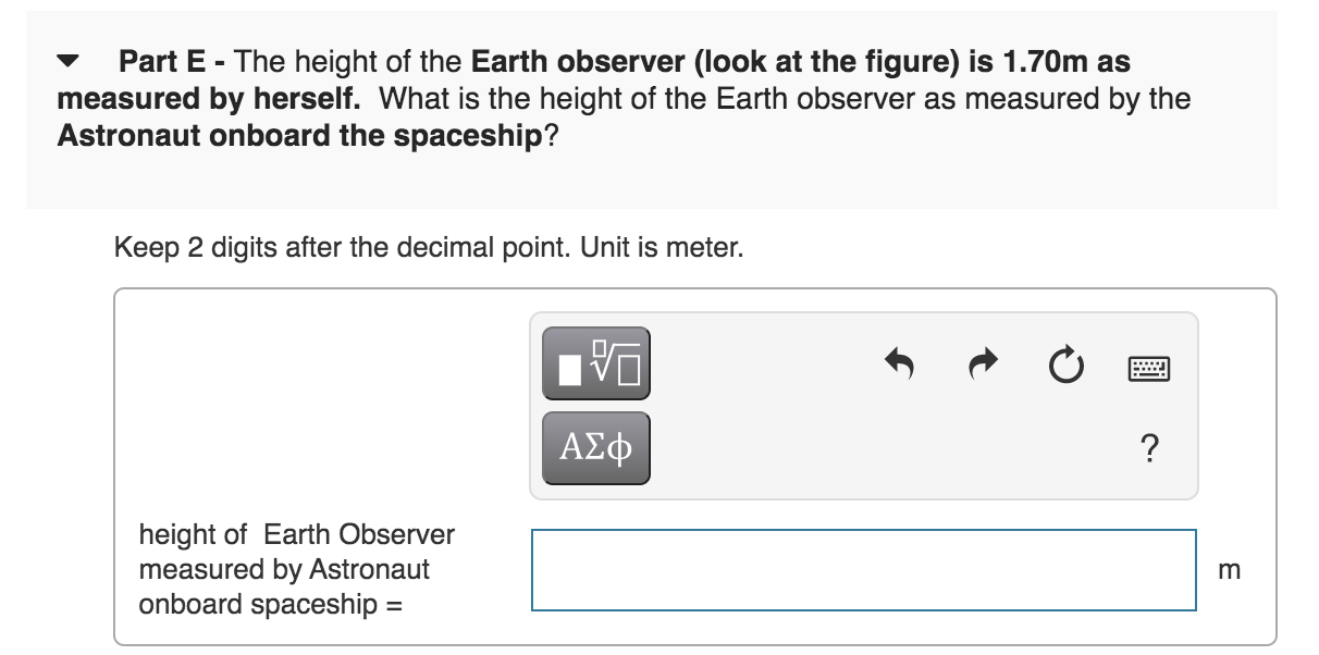 Solved 11 Review Learning Goal: Space Travel An astronaut | Chegg.com