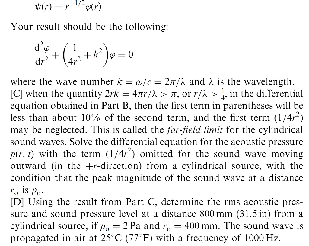 Solved 4-1. T he one-dimensional wave equation in | Chegg.com