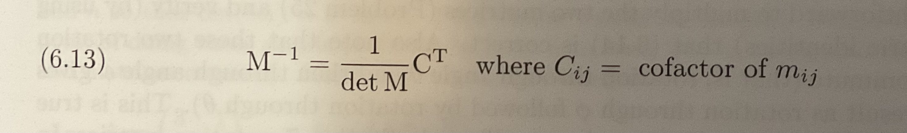 Solved In Problems 13 to 16, use (6.13) to find the inverse | Chegg.com