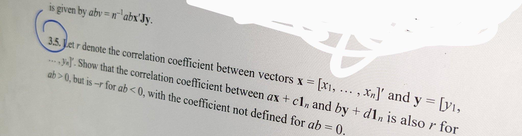 3.5. Let r denote the correlation coefficient between | Chegg.com