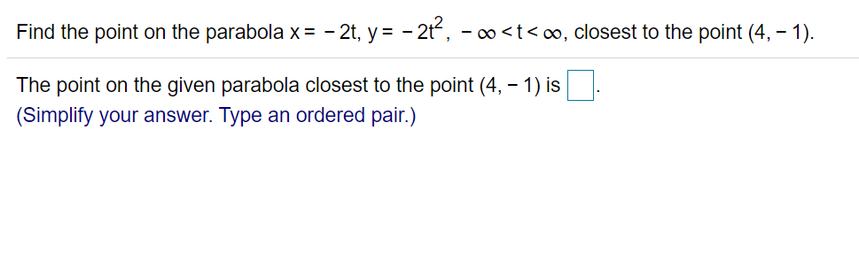 Solved Find a parameterization for the circle (x – 10)2 + y2 | Chegg.com