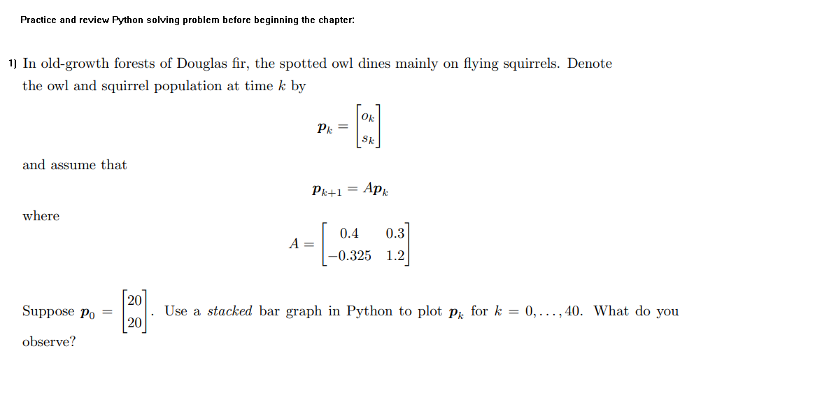 Solved Practice and review Python solving problem before | Chegg.com