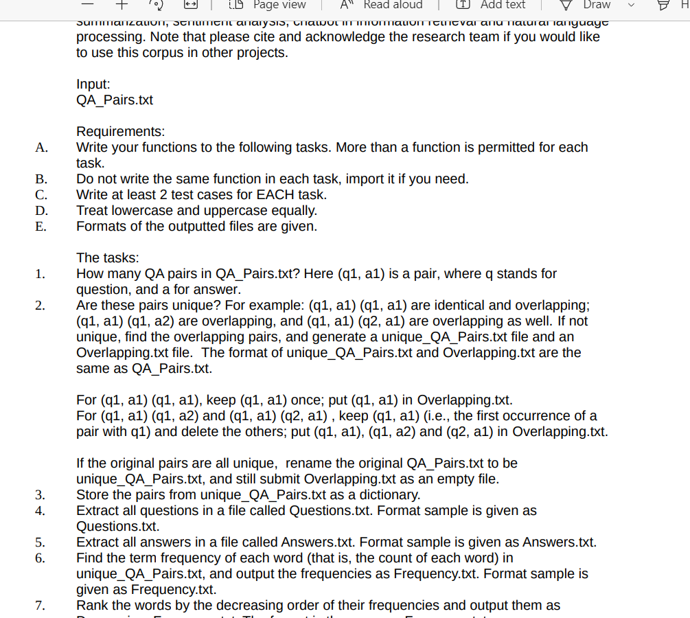 Solved it's in python and I have attached the question and | Chegg.com
