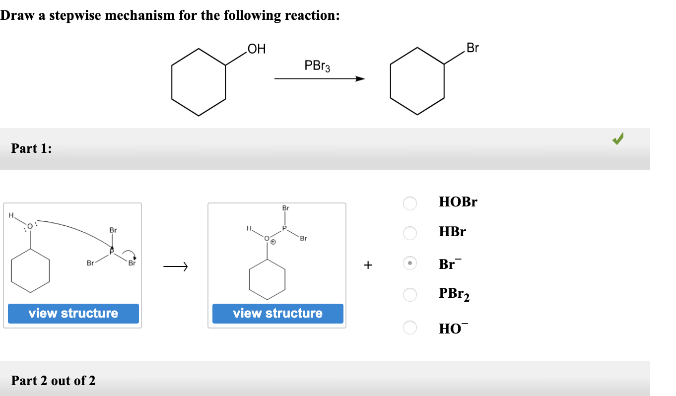 Solved Draw a stepwise mechanism for the following reaction: | Chegg.com