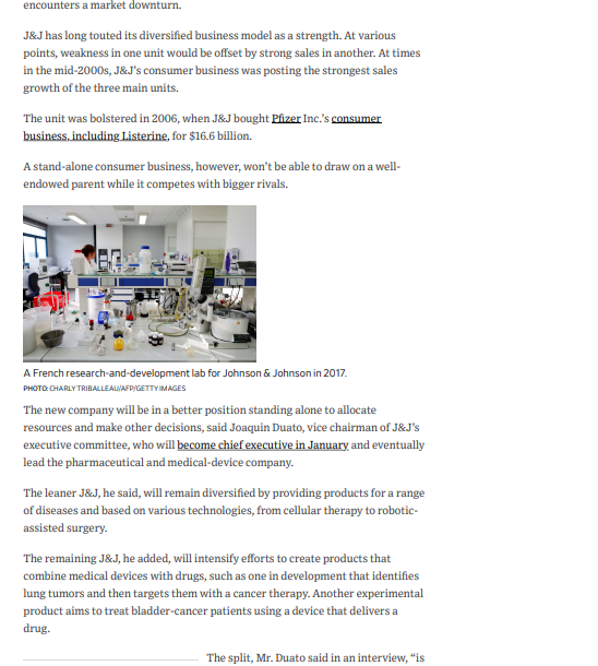 Solved By Jonathan D. Rockoff Follow. and Peter Loftus | Chegg.com