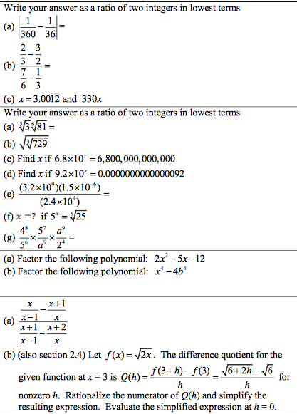 Solved Write your answer as a ratio of two integers in | Chegg.com
