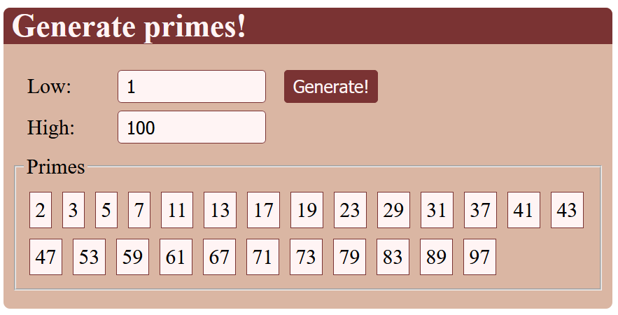 Solved Calculating Primes - Part #2 Users Interacting | Chegg.com