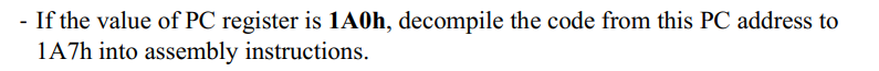 Solved 2b) Given the content of program memory (1.0 pts)- If | Chegg.com