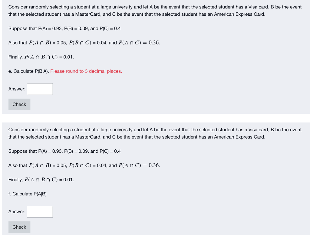 Solved Consider randomly selecting a student at a large | Chegg.com