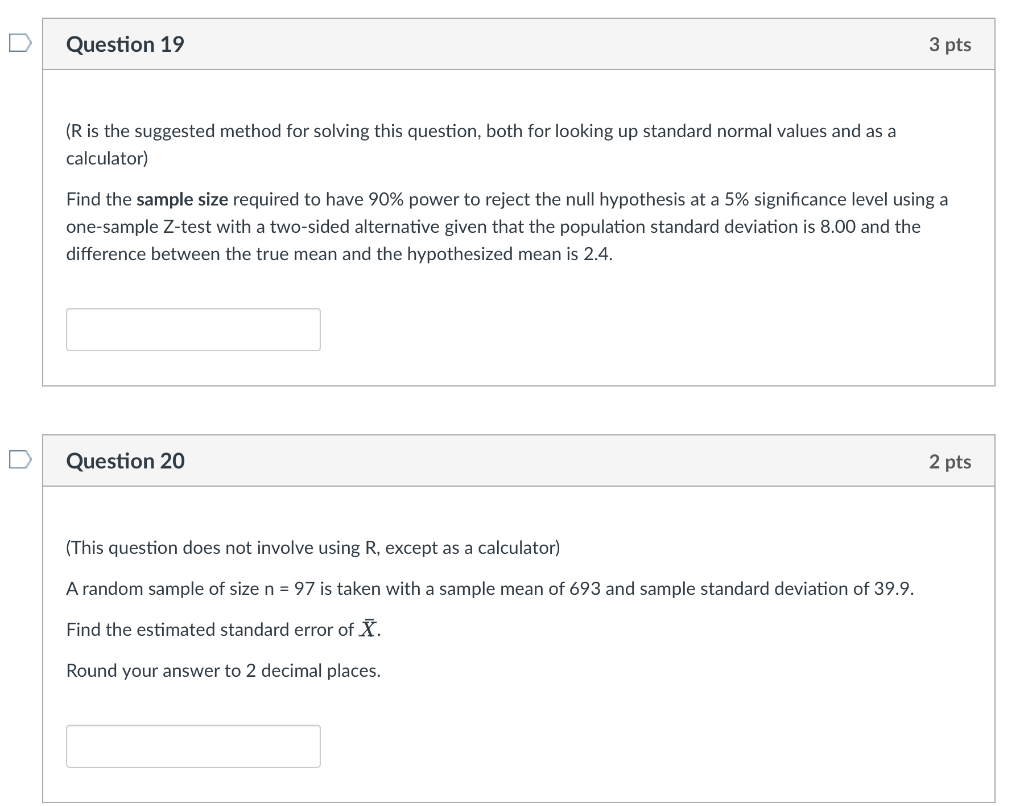 Solved ( R is the suggested method for solving this | Chegg.com