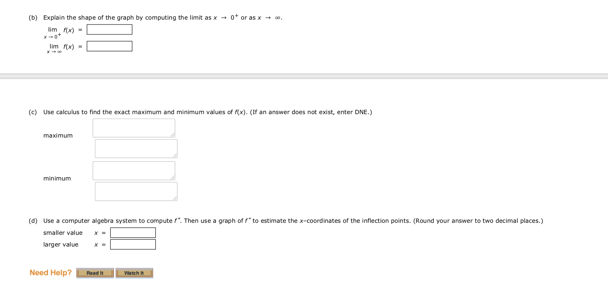 Solved Consider The Following Function F x X1xExplain Chegg