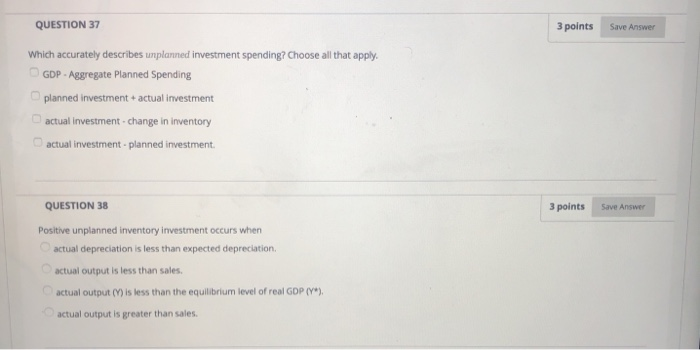 Solved QUESTION 37 3 points Save Answer Which accurately | Chegg.com