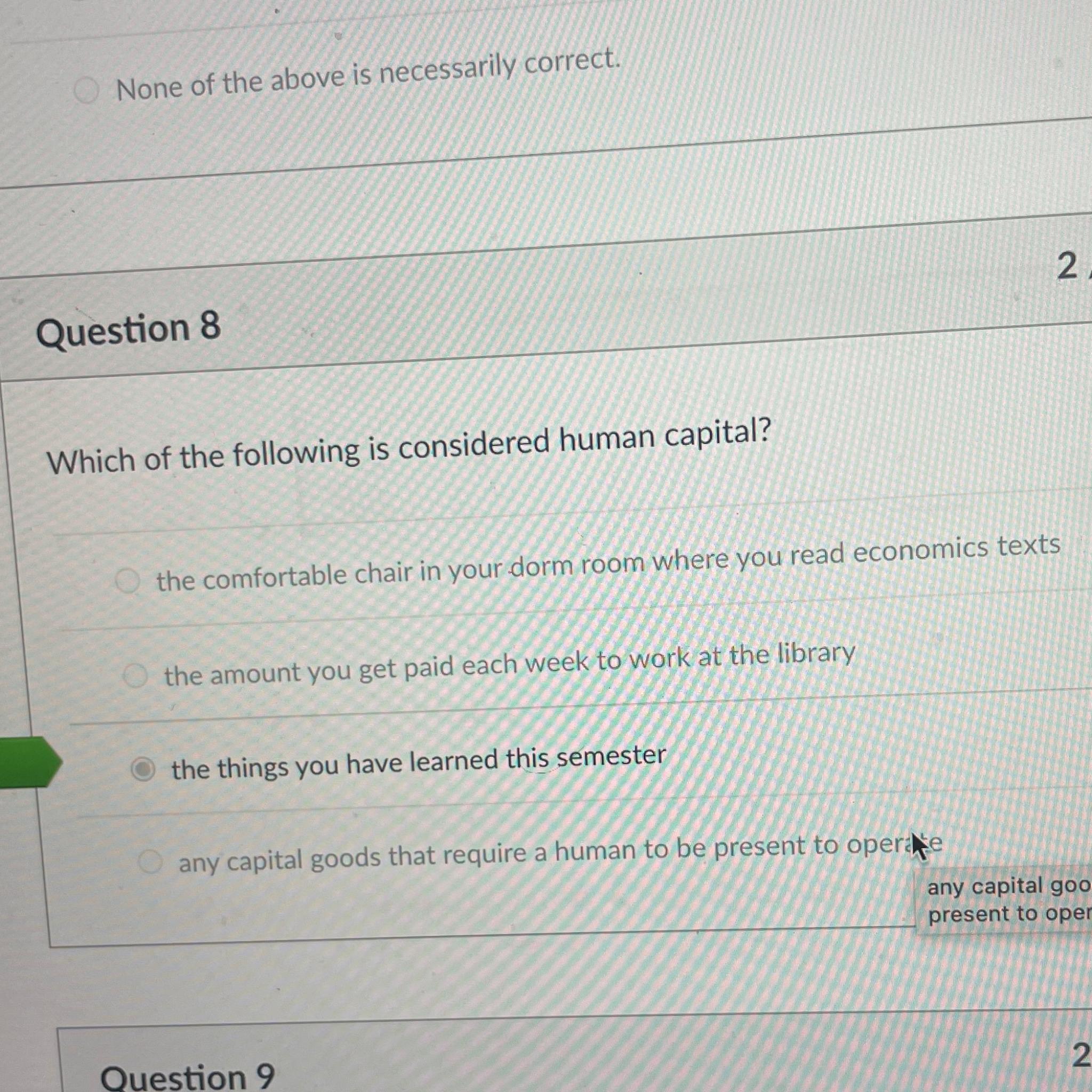 Solved None of the above is necessarily correct.Question | Chegg.com