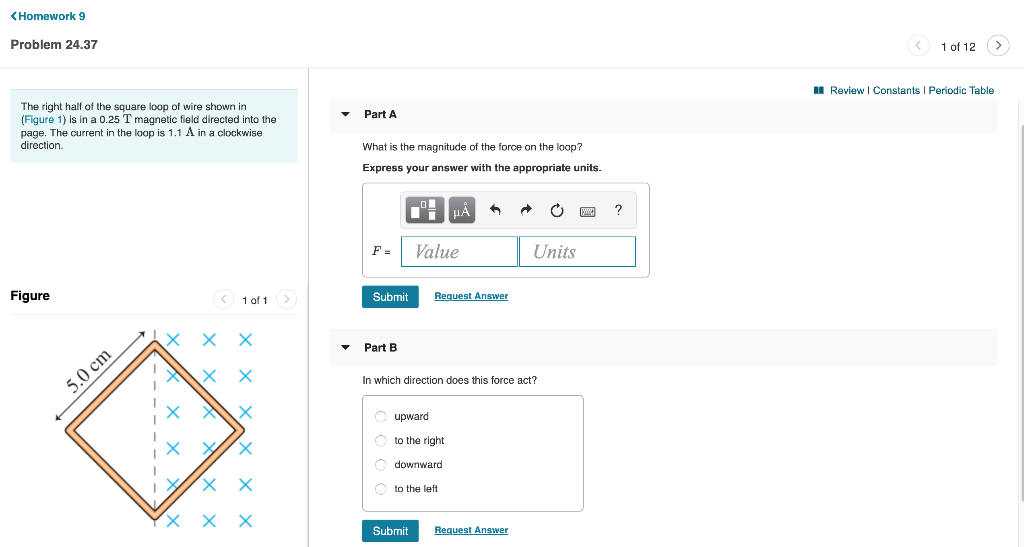 Solved A Review | Constants Periodic Table Part A The right | Chegg.com