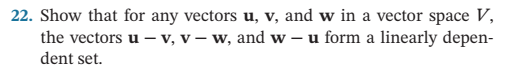Solved 7 In Each Part Determine Whether The Three Vectors