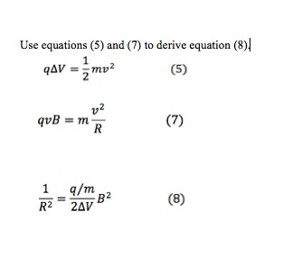 Solved Use equations (5) and (7) to derive equation (8)|| | Chegg.com
