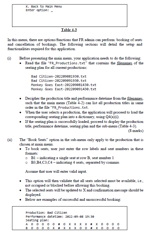 Solved The question covers concepts in all the seminars. | Chegg.com