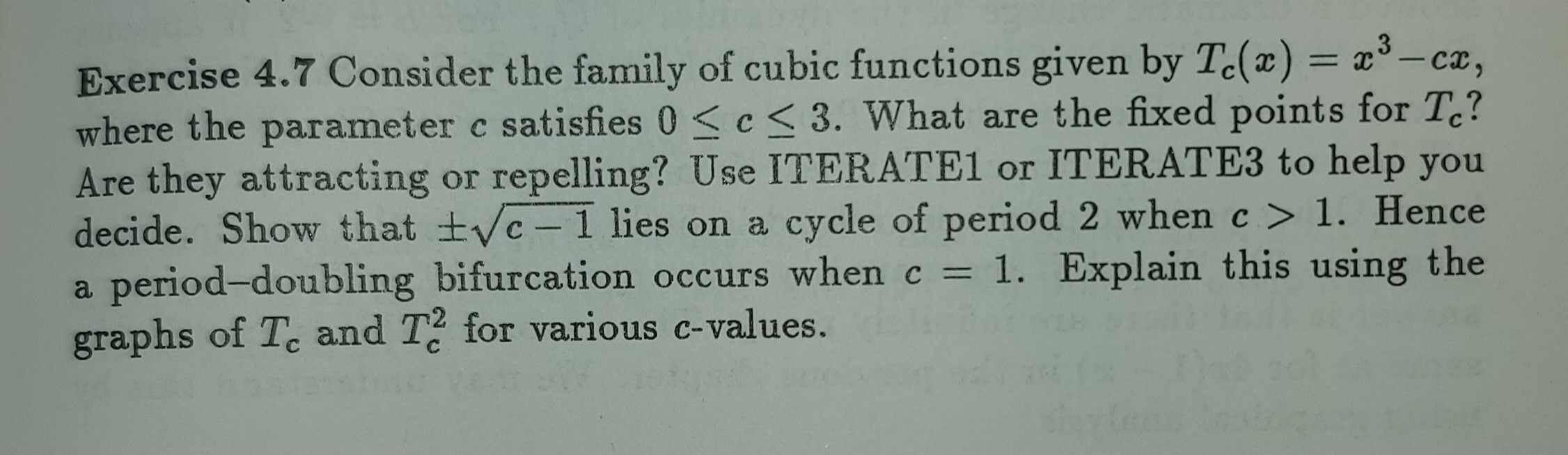 Solved ok to find fixed points analytically and classify | Chegg.com