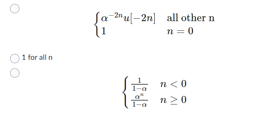 Solved The following questions involve discrete convolution. | Chegg.com