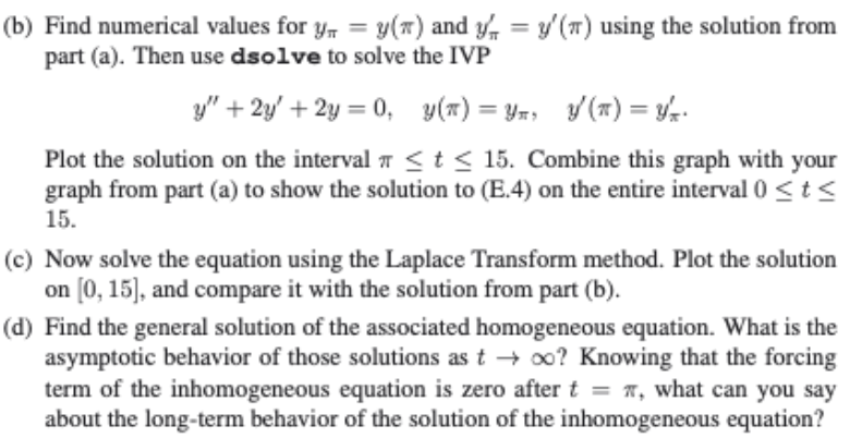 Solved 12. Consider the following IVP: | Chegg.com