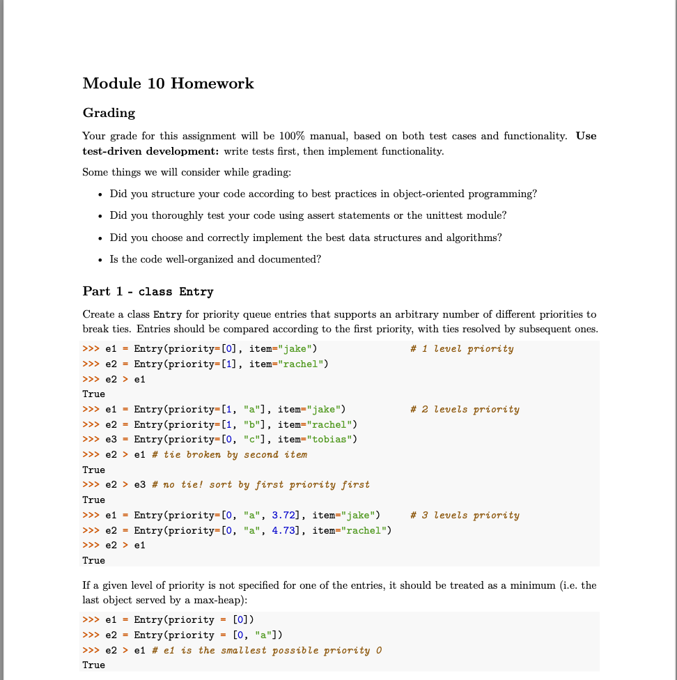 Solved Module 10 Homework Grading Your grade for this | Chegg.com