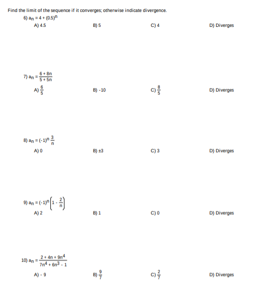 Solved A Recursion Formula And The Initial Terms Of A 8492