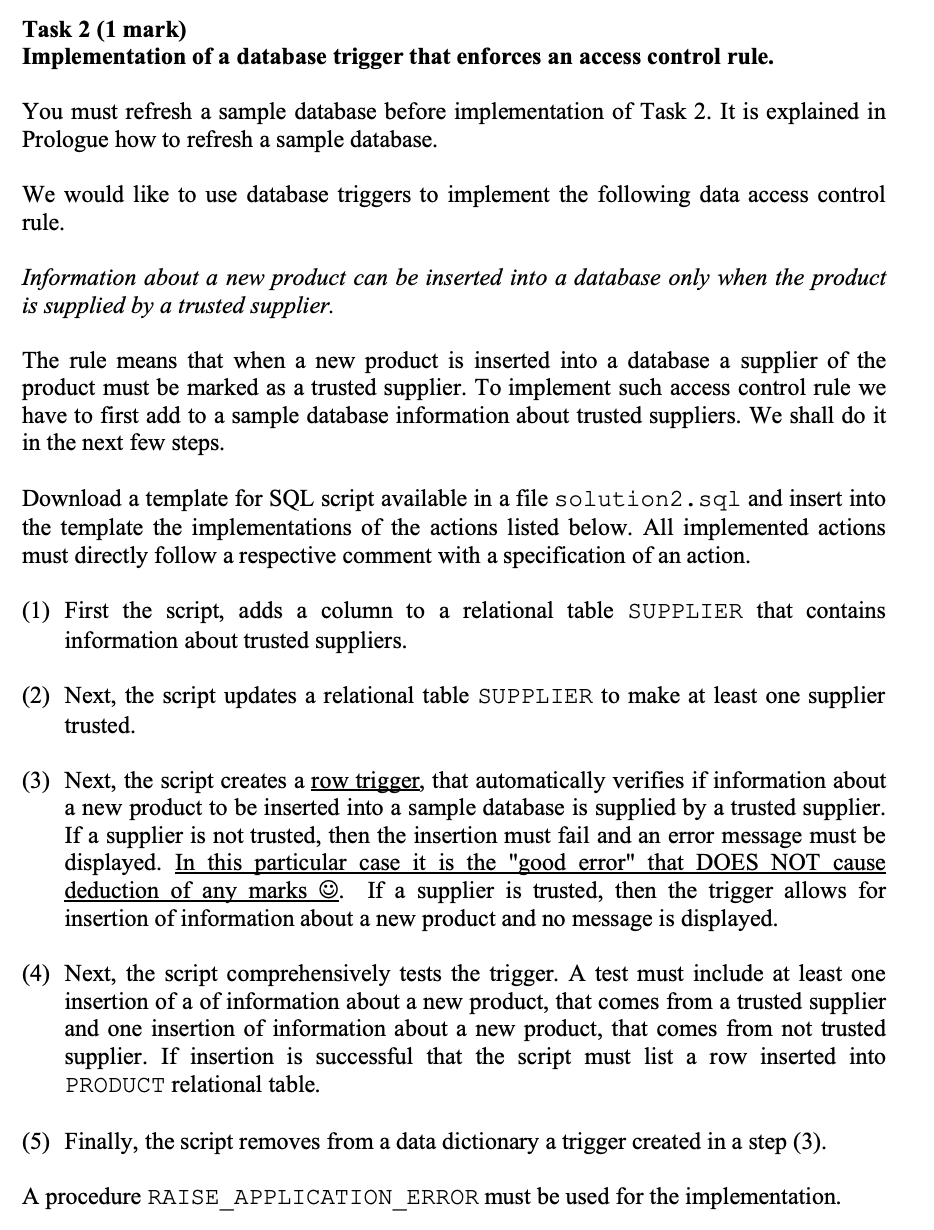 Solved CREATE TABLE EMPLOYEE EMPLOYEE_ID NUMBER(9) NOT NULL, | Chegg.com