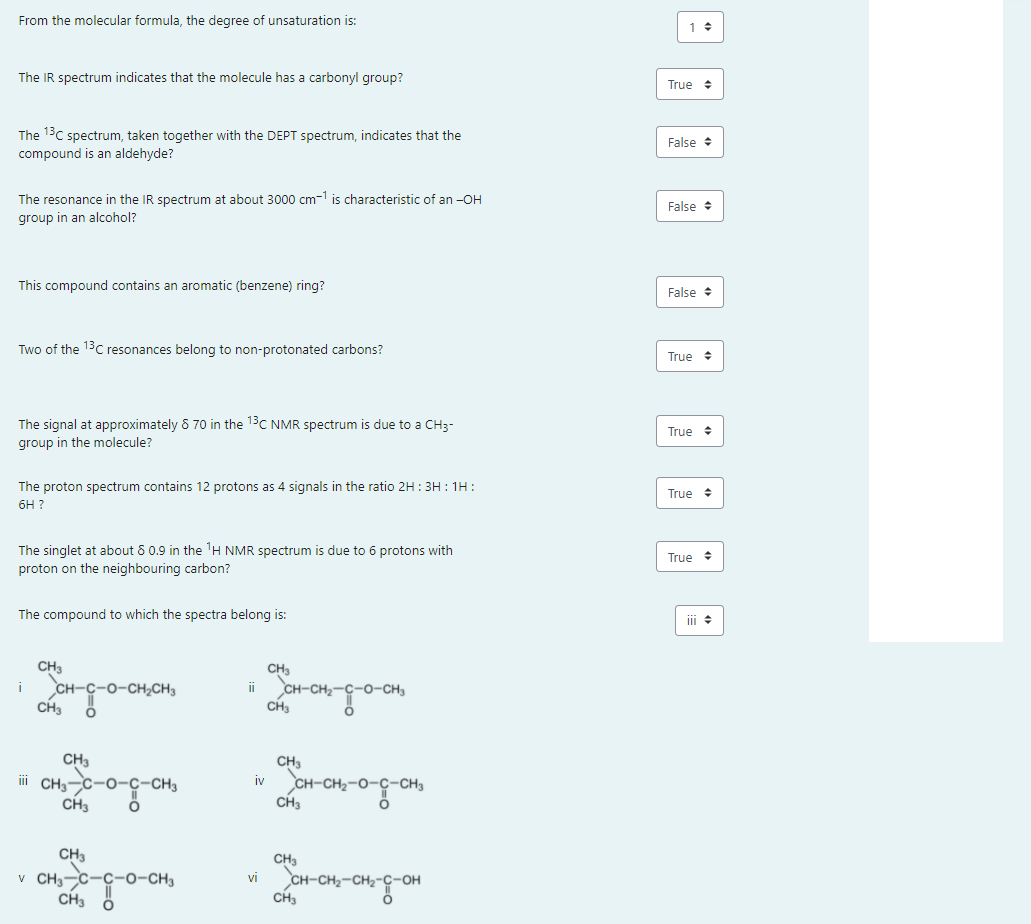 Solved The spectra below belong to one of the isomers of | Chegg.com