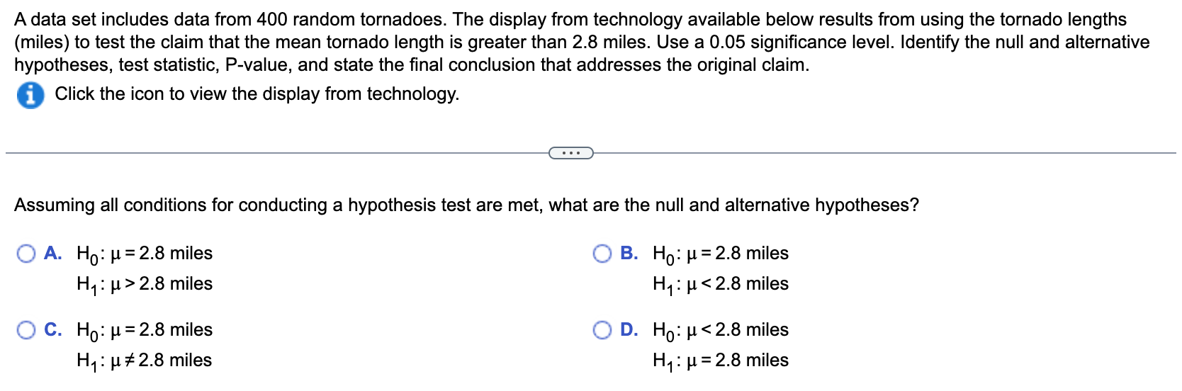 Solved A data set includes data from 400 random tornadoes. | Chegg.com