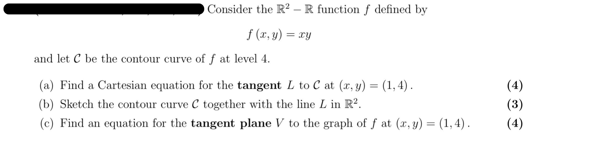 Solved Consider the R2 – R function f defined by f (x, y) = | Chegg.com