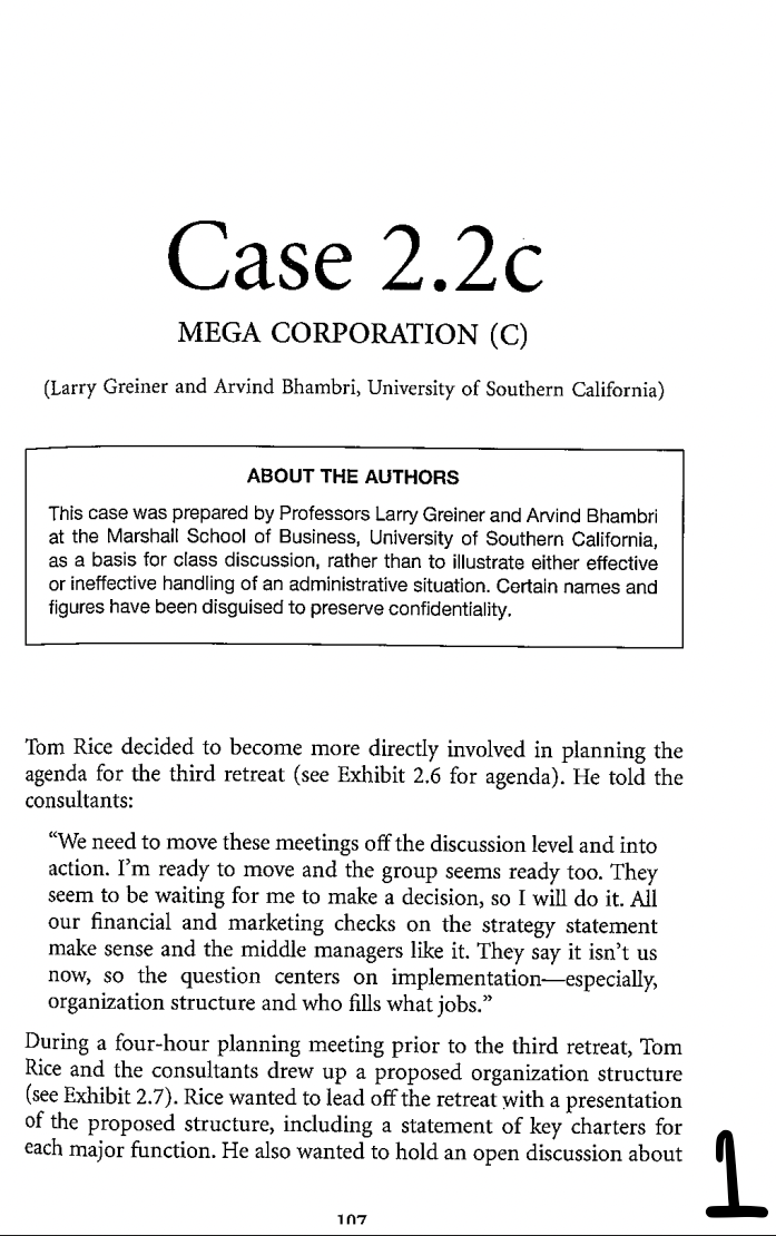 Solved (Larry Greiner and Arvind Bhambri, University of | Chegg.com