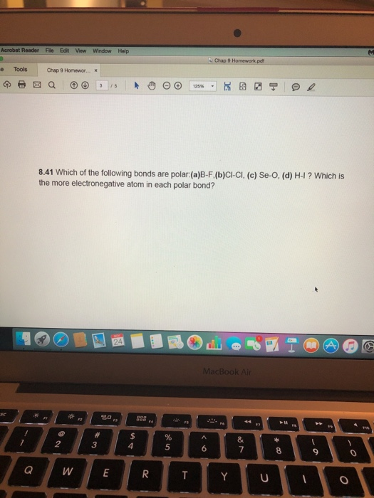 Solved Acrobat Reader File Edit View Window Help e Tools | Chegg.com