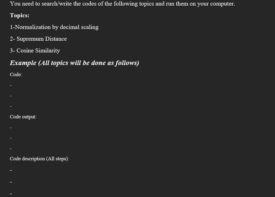 Solved You Need To Searchwrite The Codes Of The Following 