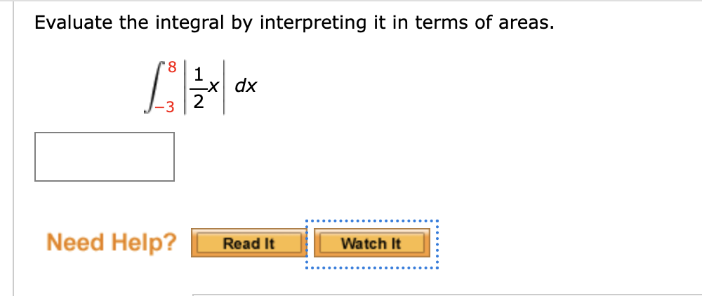 Solved Evaluate the integral by interpreting it in terms of | Chegg.com