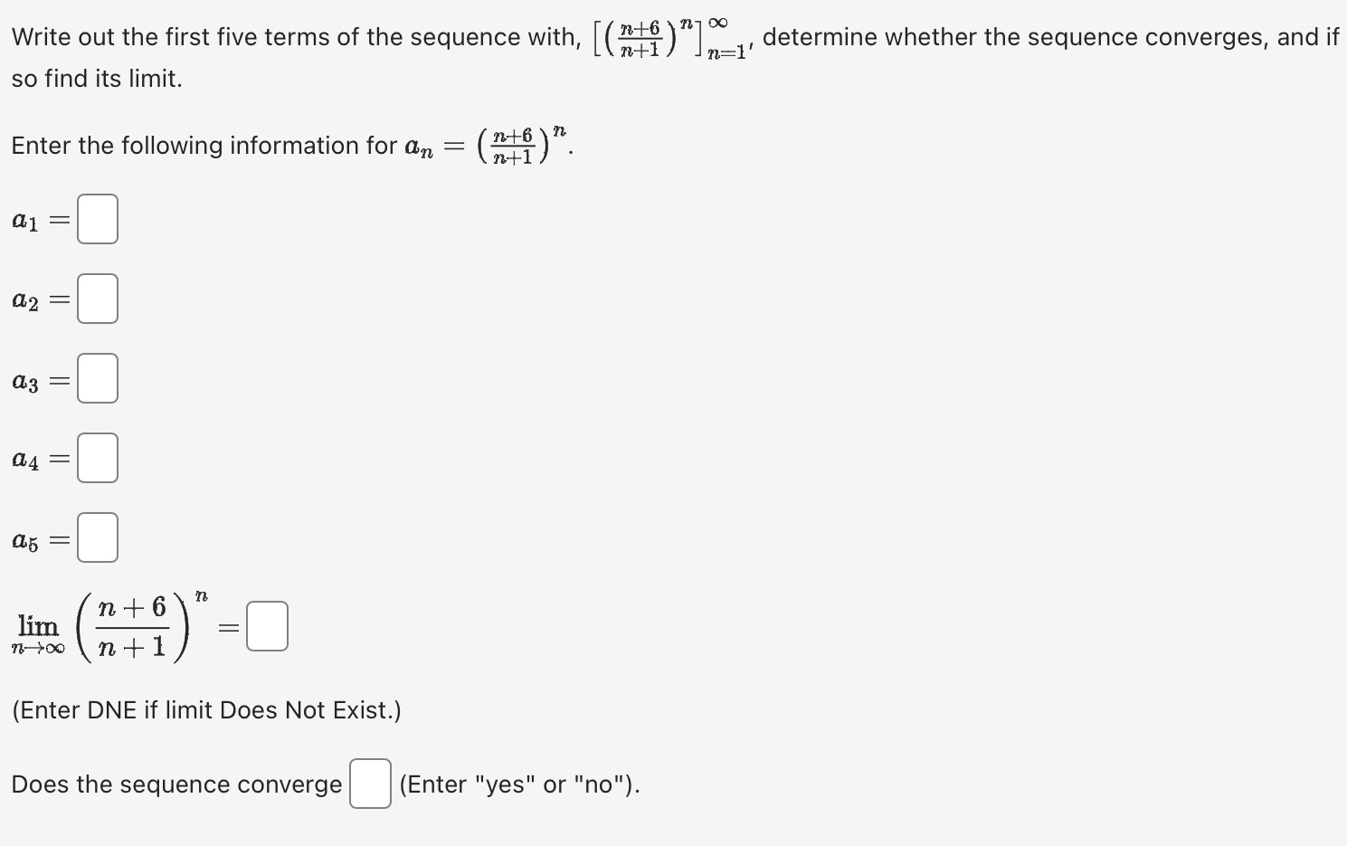 Solved Write out the first five terms of the sequence | Chegg.com