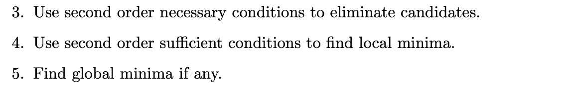 Solved minimize s.t. xy−2xx2−y2=03. Use second order | Chegg.com