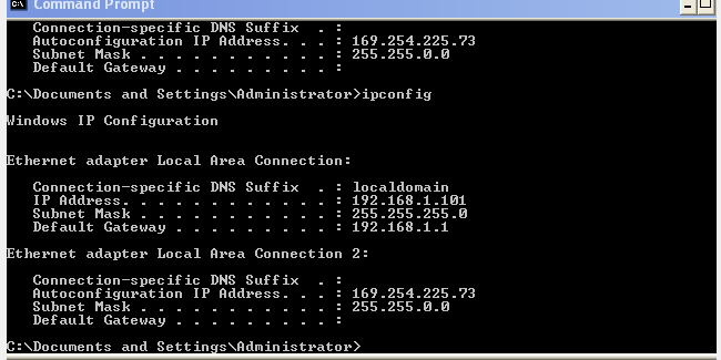 Solved Hi experts, I'm having issues with IP address for xp | Chegg.com
