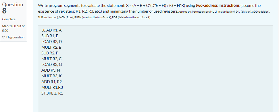 Solved my solution was wrong, can you write the solution | Chegg.com